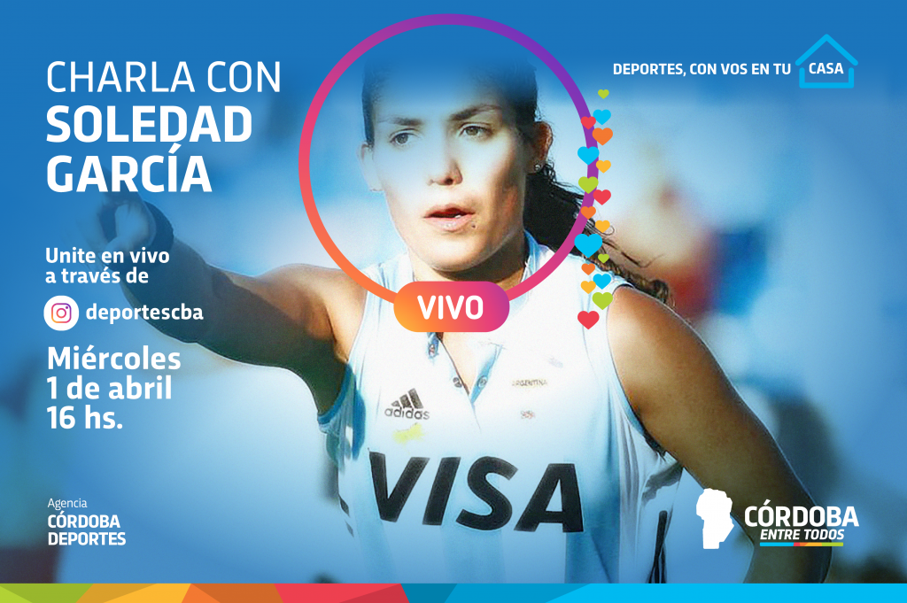 Deportes, con vos en tu casa: mano a mano con Soledad García por Instagram